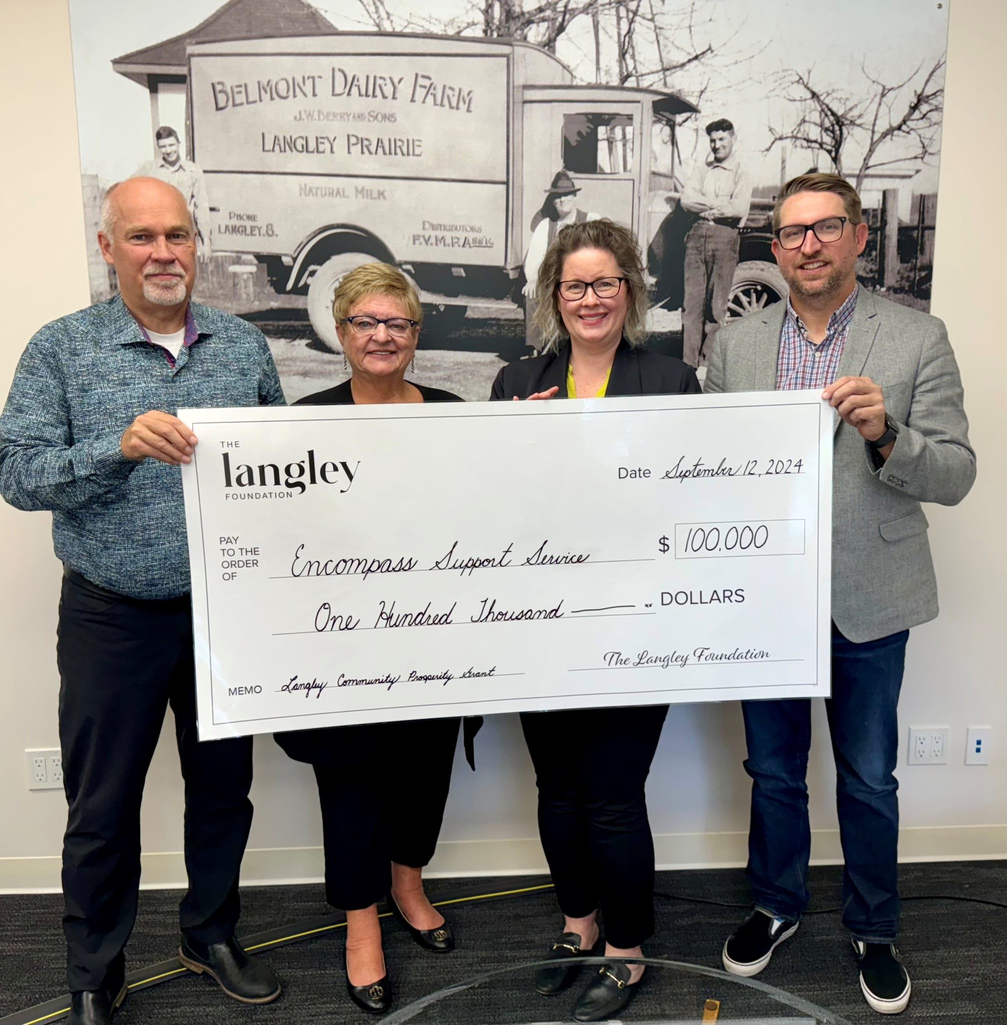 Encompass Support Services: Langley Community Prosperity Grant Recipient - The Langley Foundation